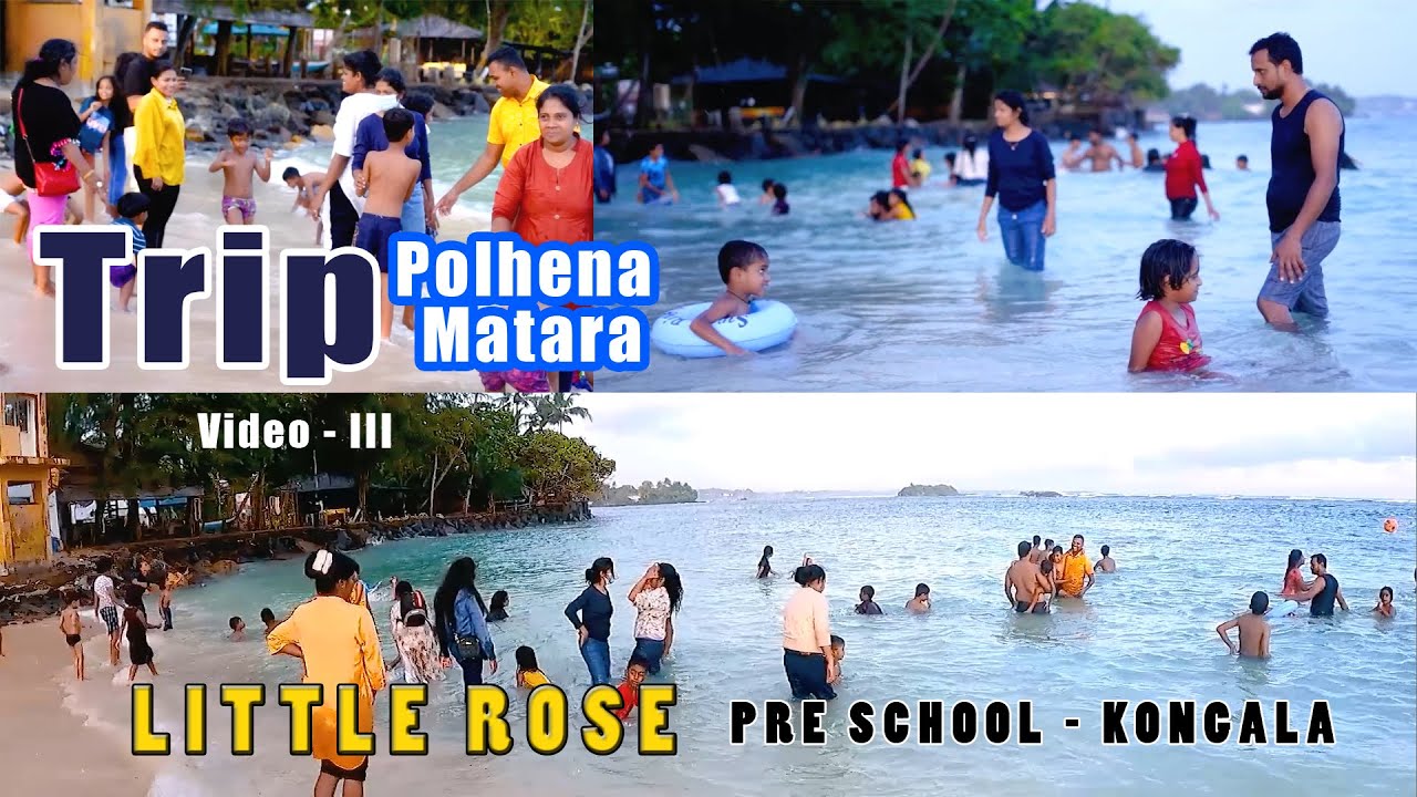 Trip - 2024 - Polhena Beach Matara - Little rose pre school Hakmana ...