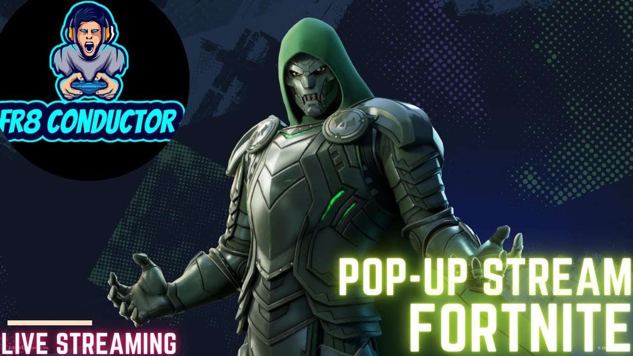 🔴 Live - Fortnite Pop-Up Stream - YouTube