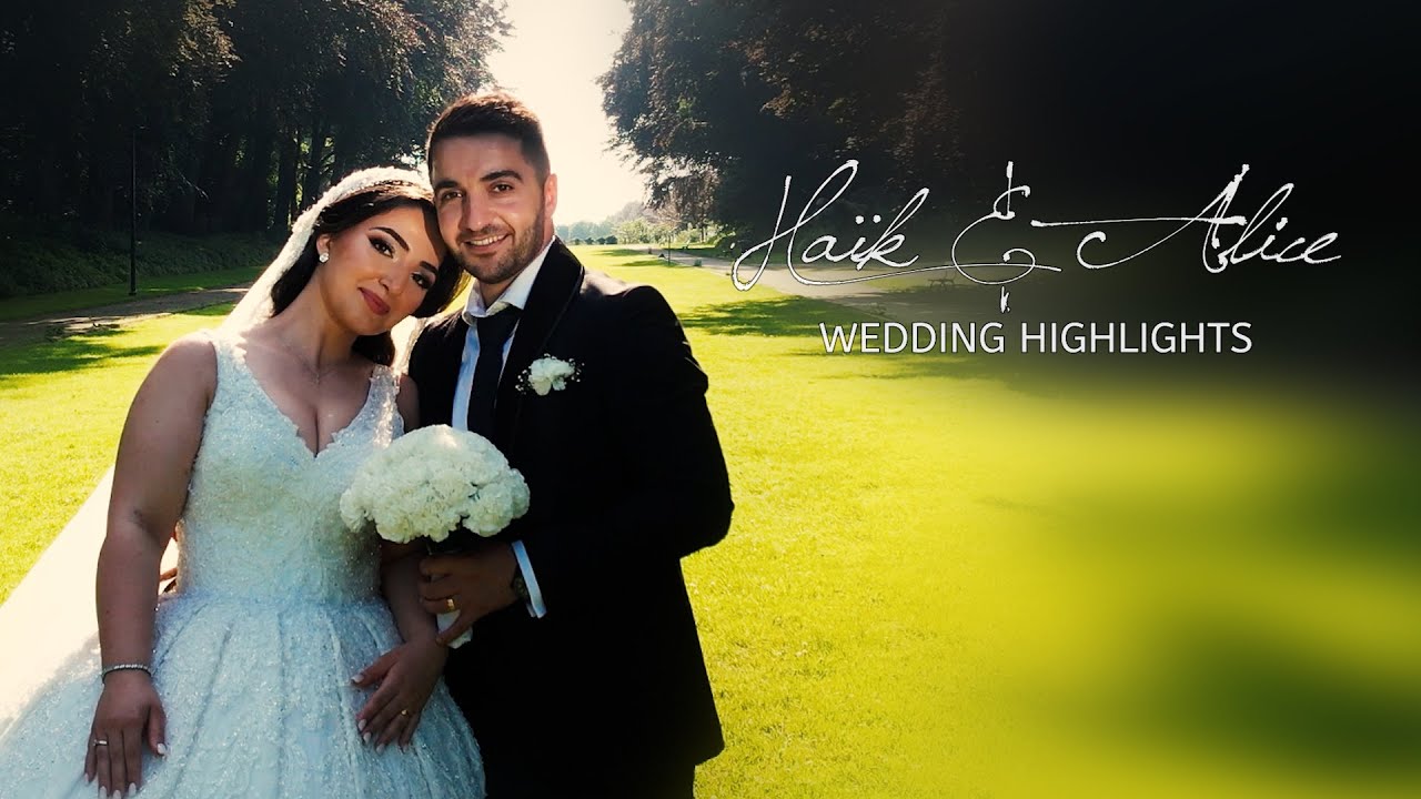 Wedding Highlights of Haïk & Alice @ Salons de Schepper - Belgium - YouTube