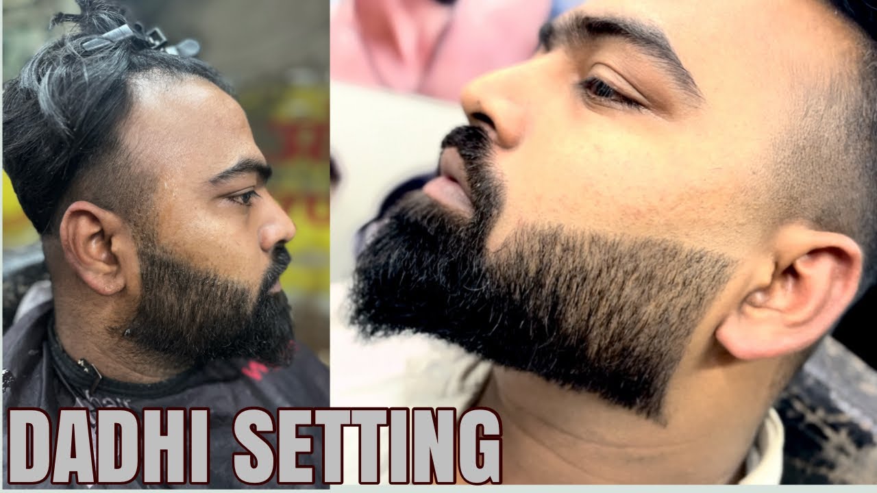 BEST BEARD STYLES AND BEARD CUT HOW TO Mans DADHI SETTING BABLU salon ...