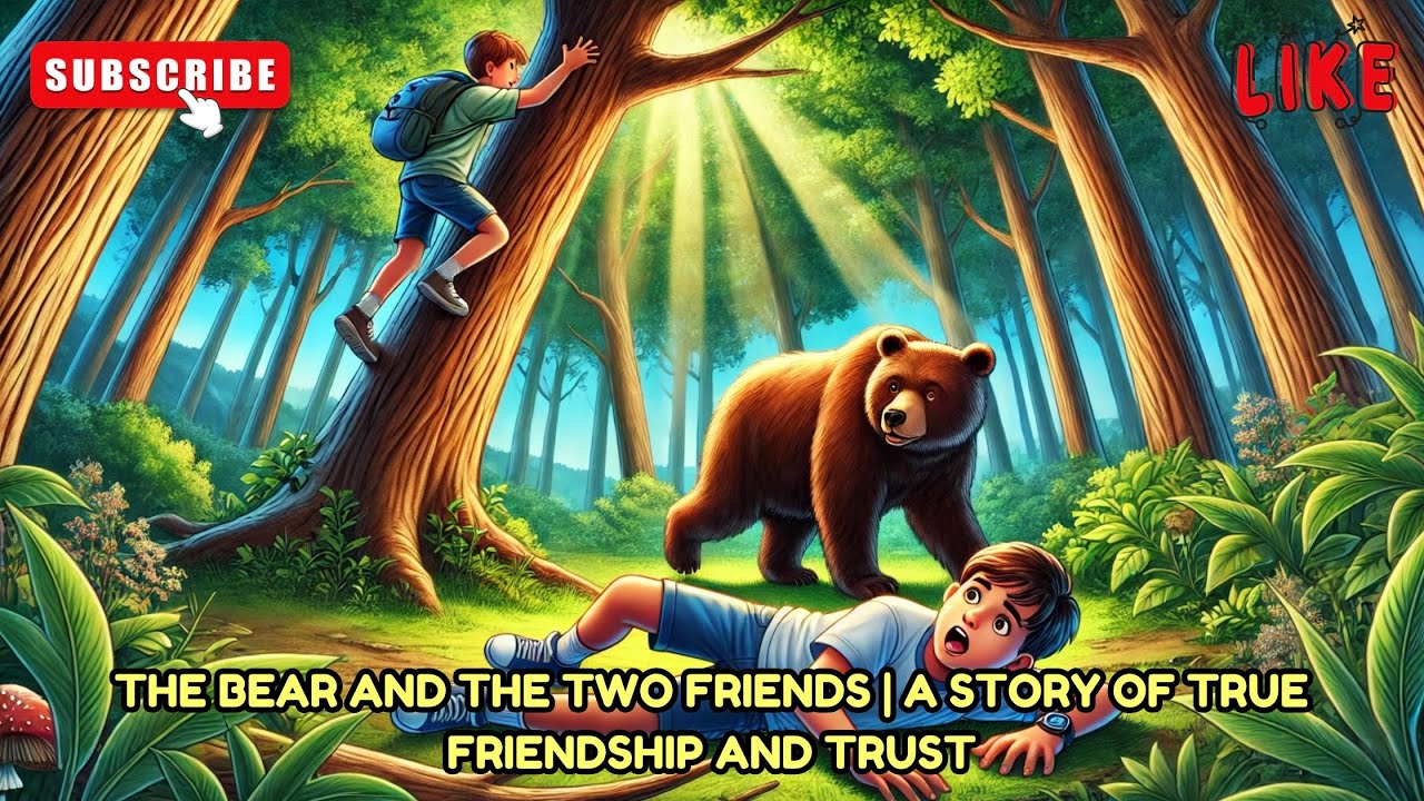 The Bear and the Two Friends | A Story of True Friendship and Trust ...