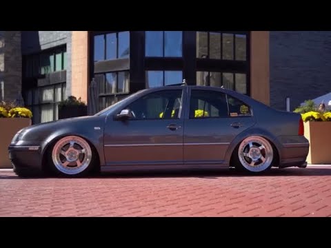 Bagged MK4 Jetta Gli///Hazams - YouTube