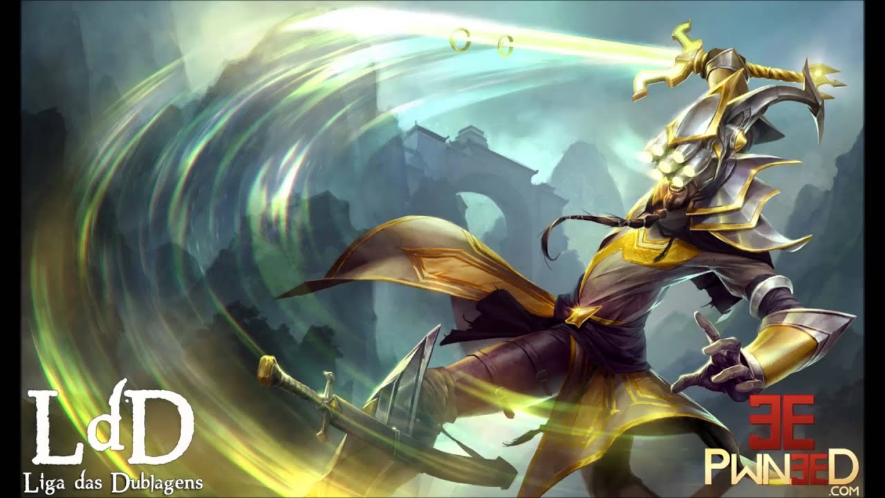 [Dublagens LoL BR] Novas falas do Master Yi - YouTube