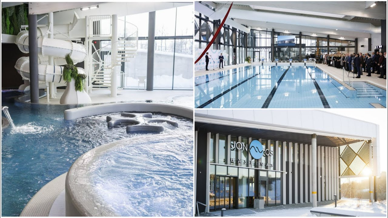 Jonavoje atidarytas baseinas: išskirtinio interjero pramogų kompleksas ...