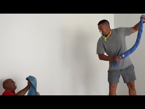 Towel whip challenge - YouTube