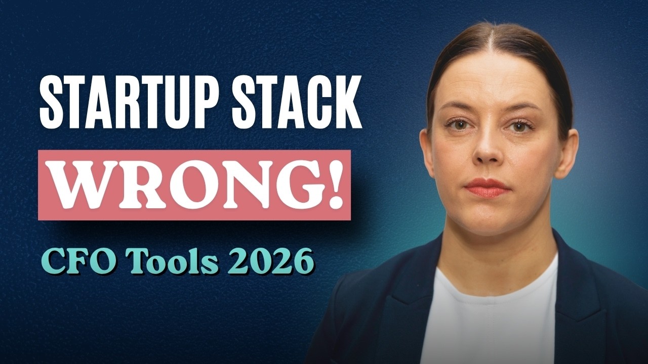 Most Startups Get This Wrong | Finance Tech Stack 2026 (CFO Guide ...