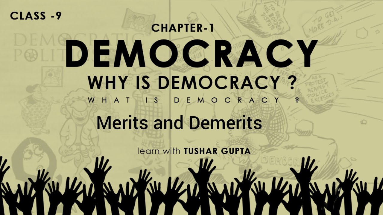 Democracy Civics Chapter 1| What is Democracy? Why Democracy ? Merits ...