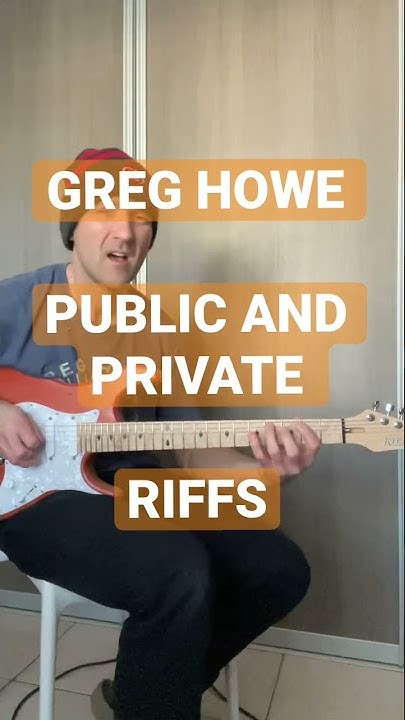 GREG HOWE PUBLIC AND PRIVATE #greghowe #fusionguitar #shorts #shredguitar - YouTube