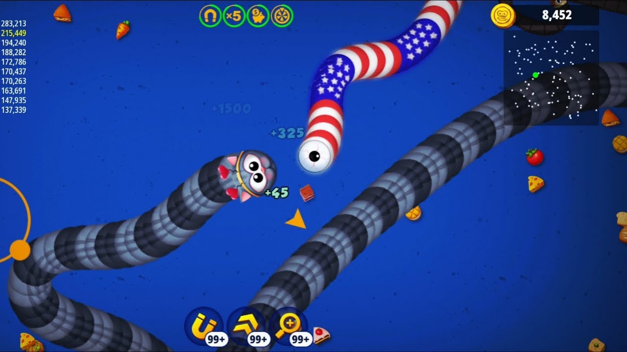 Worms Zone 🪱 gameplay walkthrough level Mobile #gaming - YouTube