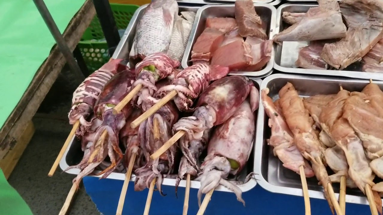 STREET FOODS MARKET IN ROXAS DAVAO CITY -KIB Life Vlogs - YouTube