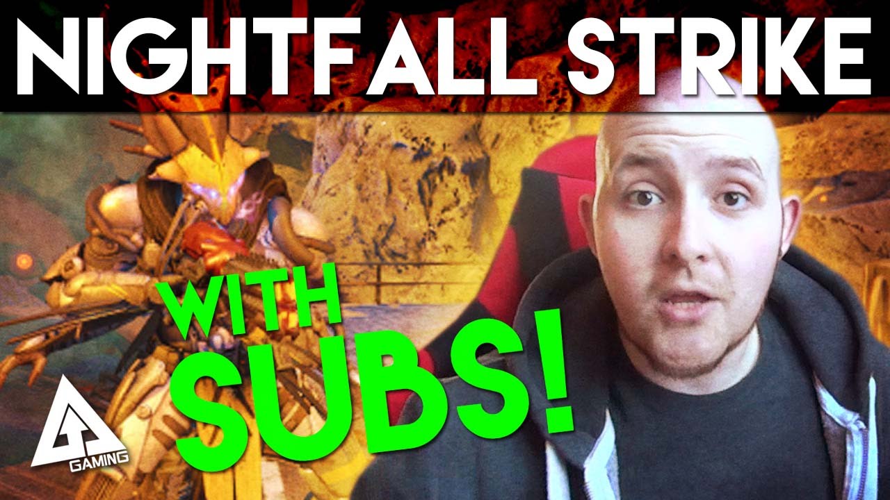 Destiny Let's Play - Nightfall Strike and Rewards "Playing with ...