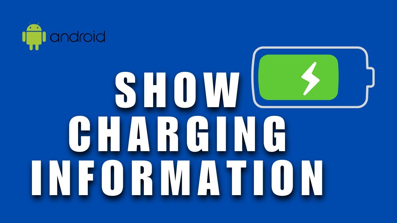 ~ Unlock the Power: See Charging Information on Your Android Phone with ...