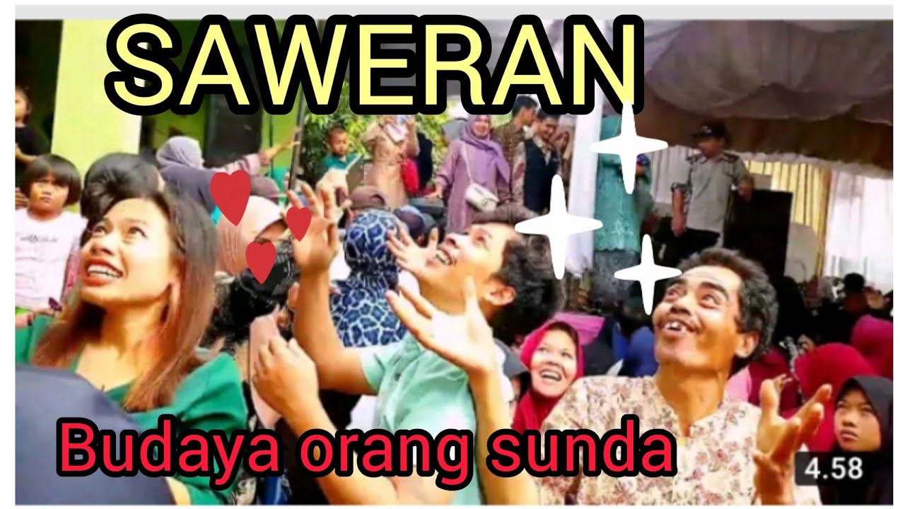 saweran pengantin adat sunda || pernikahan bambang & selpi Fadillah ...
