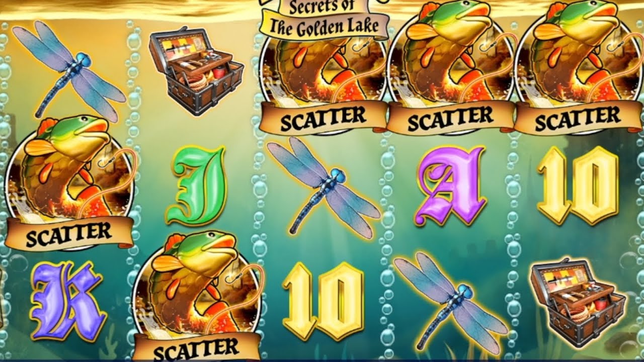 Big bass secrets of the golden lake rare 5 scatter bonus on a $67,500 ...