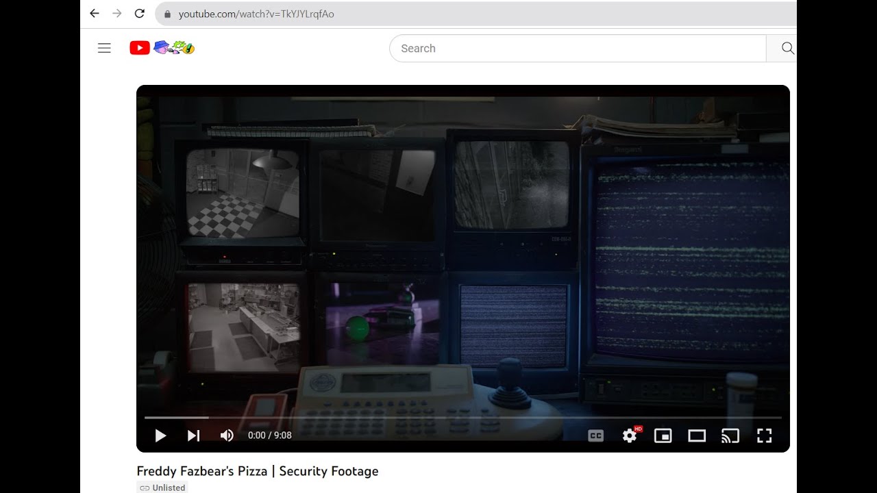 FNAF MOVIE SECRET URL?! - YouTube