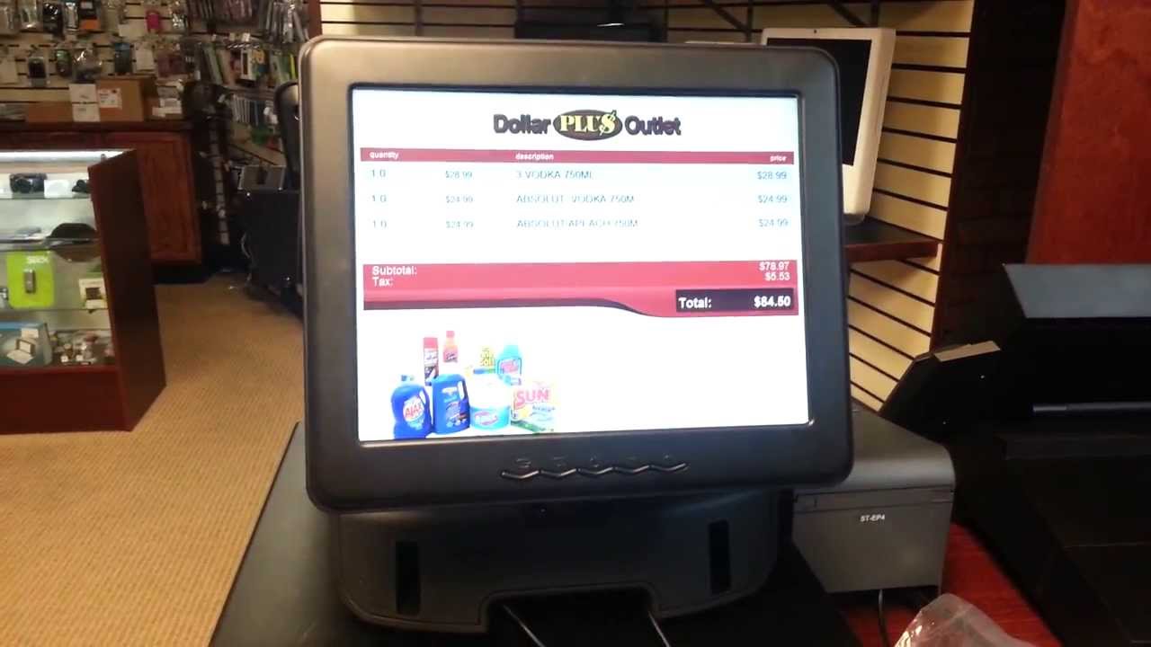 IPOS All In One Touch Screen POS, AMD 2.3Ghz/ 2GB 64G SSD Restaurant ...