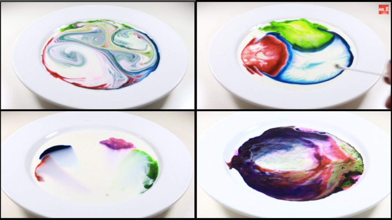 Amazing Magic Trick with Milk and Soap (How to Make Beautiful Art on ...