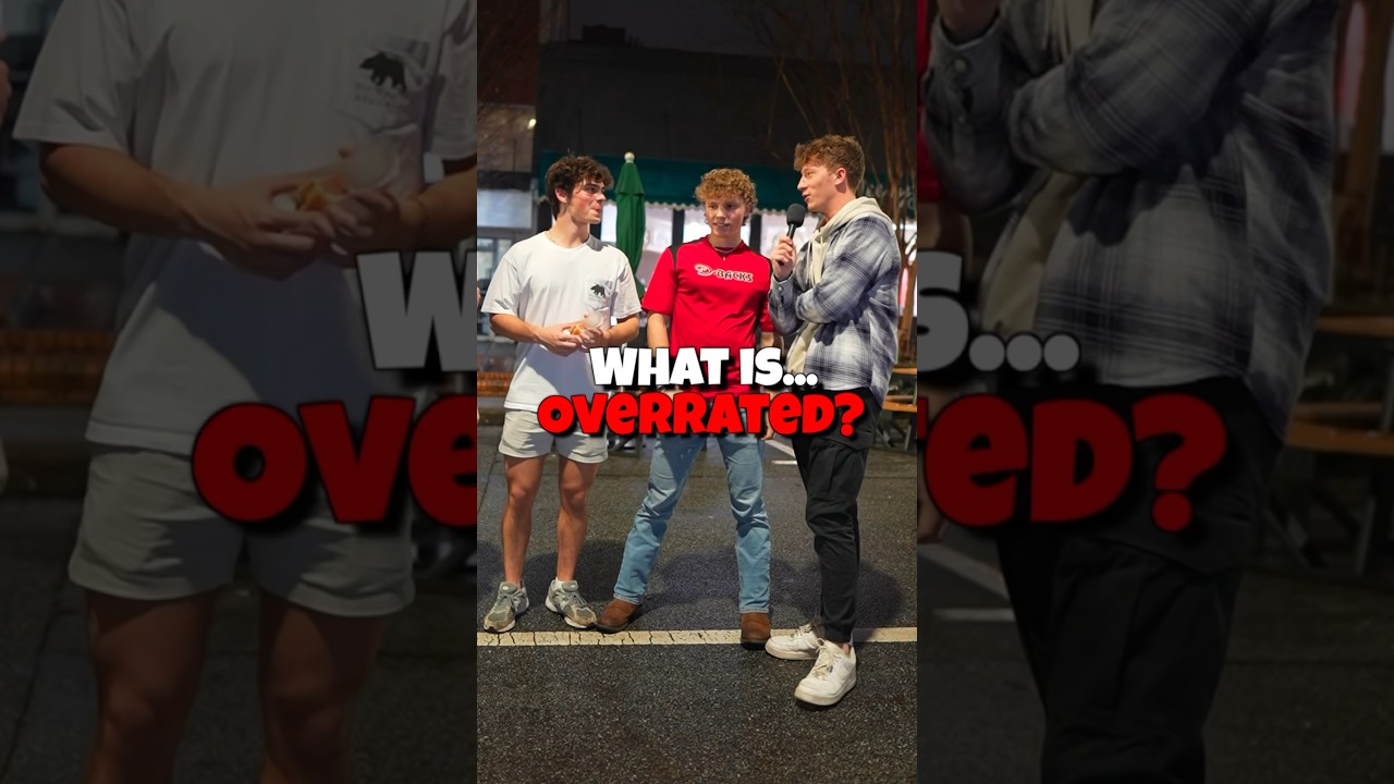 The most OVERRATED things - YouTube