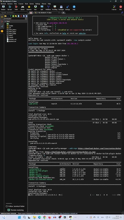 🐳 How to install docker in Linux Centos 🐧 Fast & Easy #shorts #devops #docker #centos #linux ...