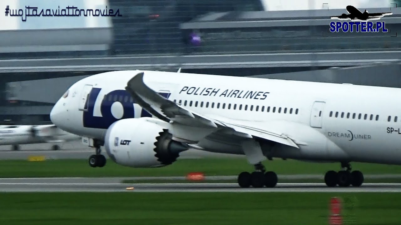 Boeing 787-8 Dreamliner LOT Polish Airlines SP-L(RB+RC) - YouTube