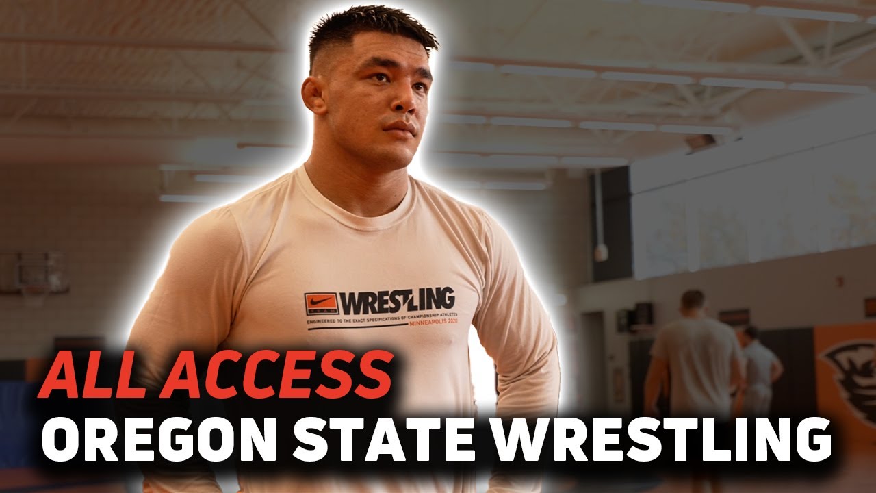 Inside A Division 1 Wrestling Practice With Oregon State - YouTube