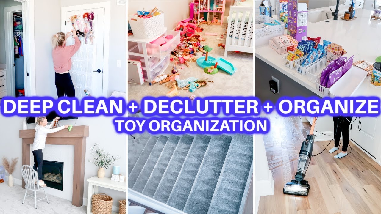 EXTREME CLEAN WITH ME + DECLUTTER + ORGANIZE | SPEED CLEANING MOTIVATION| HOME +KITCHEN ...
