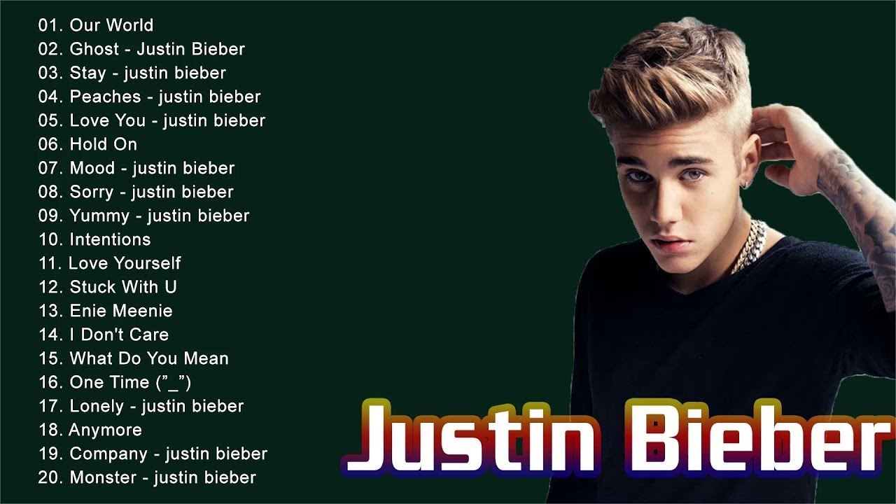 Best of Justin Bieber - Justin Bieber Greatest Hits Full Album - YouTube