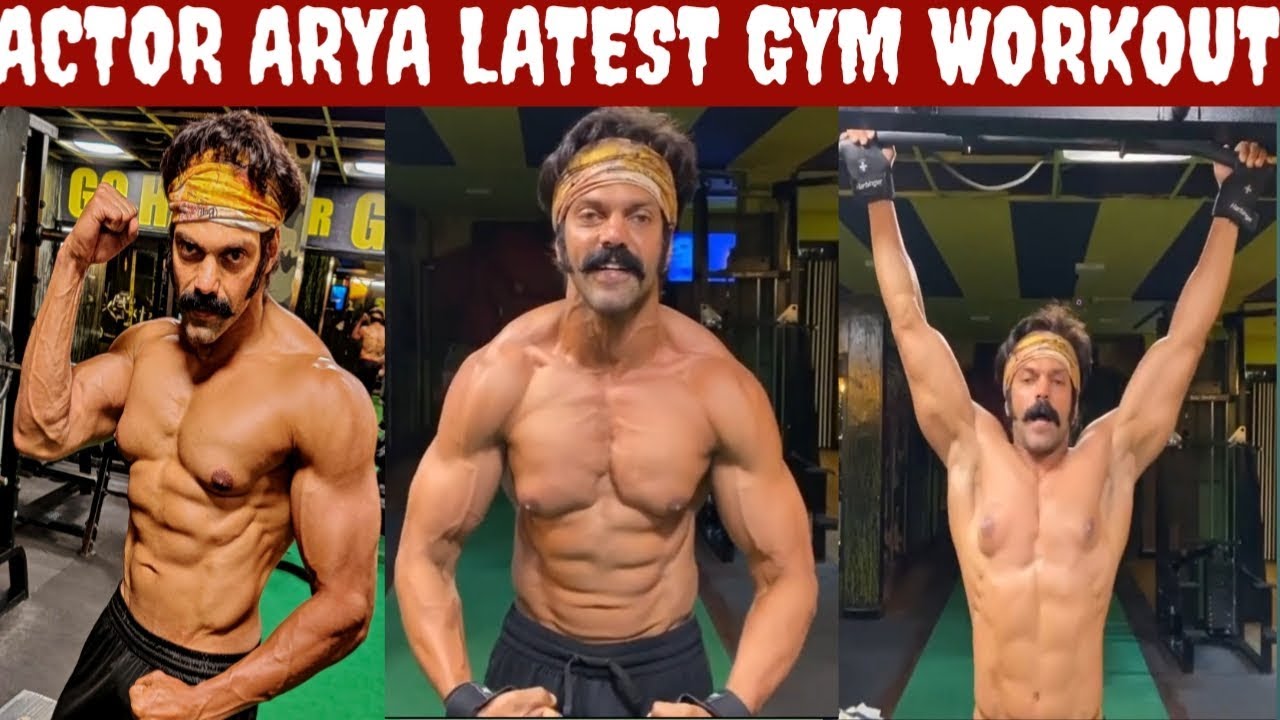 Arya Gym Workout | Gym Workout | Arya in Salpetta | Abs workout | pull ups - YouTube