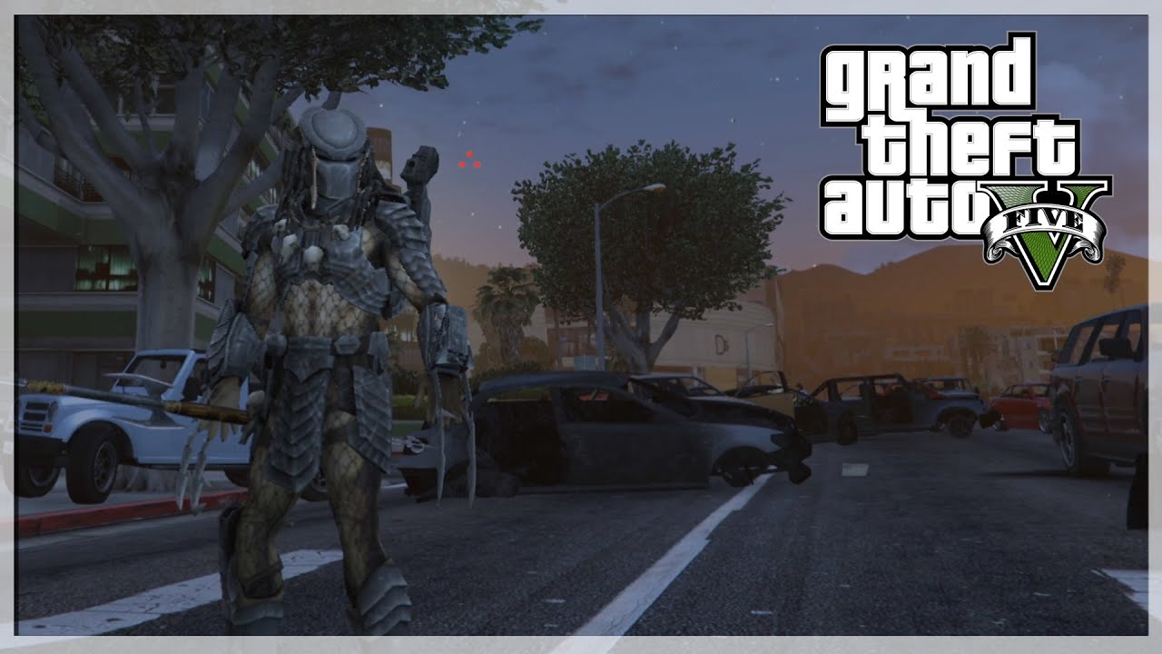 GTA 5 MODS - PREDATOR MOD! (GTA 5 MODS) - YouTube