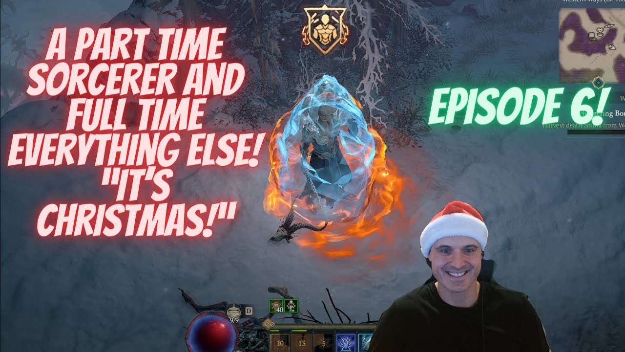 A part time SORCERER and FULL Time Everything Else IT'S CHRISTMAS!!! Diablo4 ICE SHARDS! - YouTube