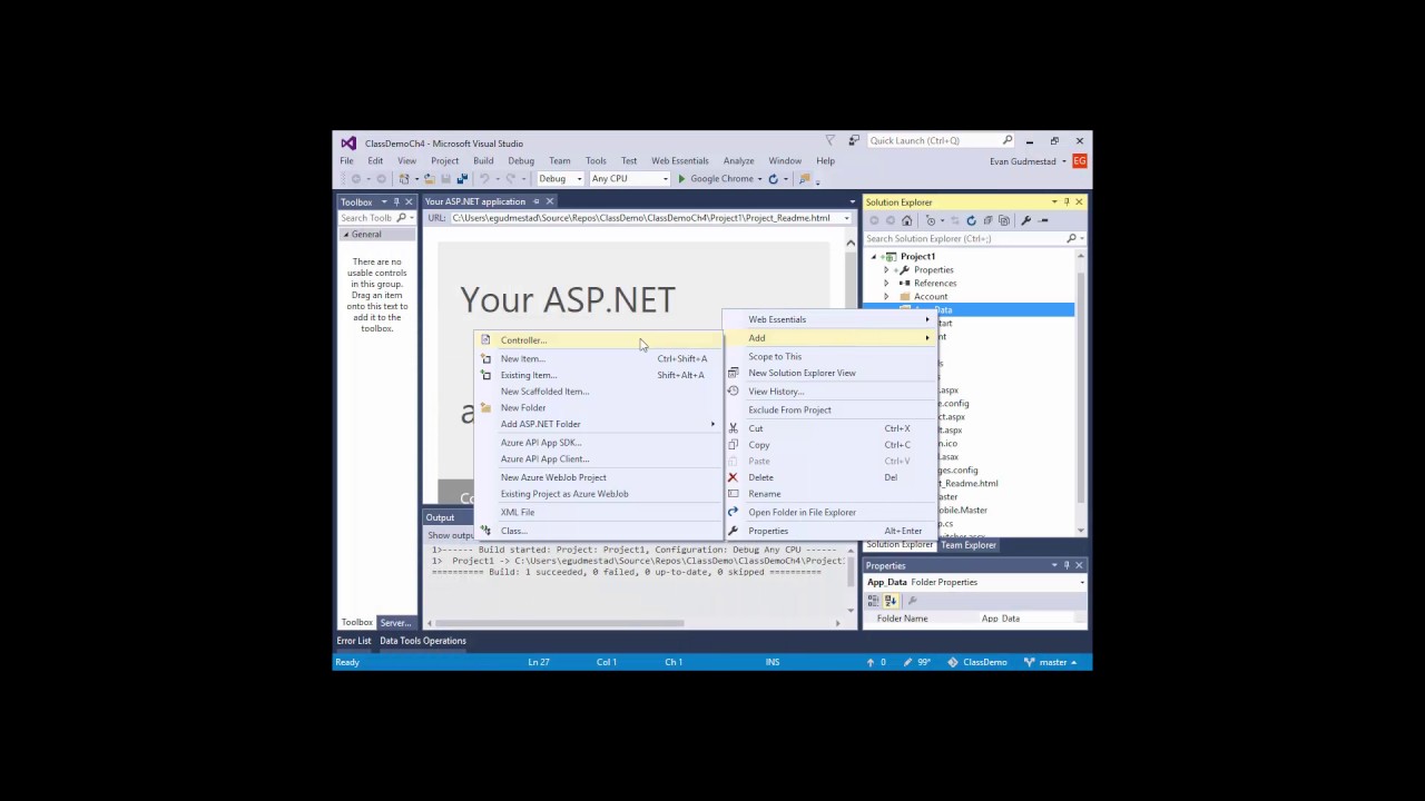 ASP.NET - Hands-On Lectures - Chapter 4 - YouTube