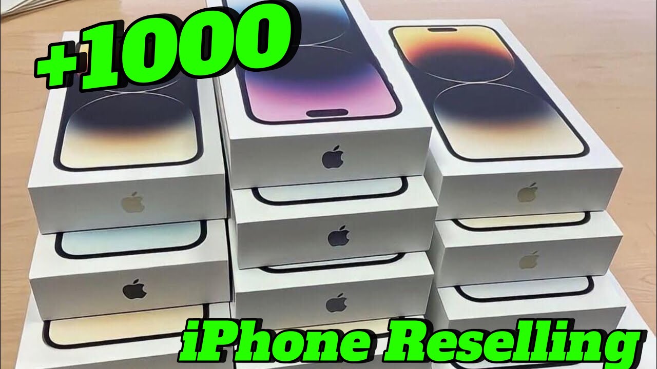 iPhone Reselling for 1 WEEK!!! - YouTube