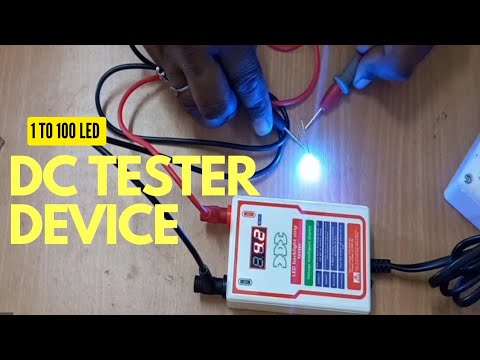 DC LED Repairing Tester| 1 to 300 LED testing device| Binary projects ...