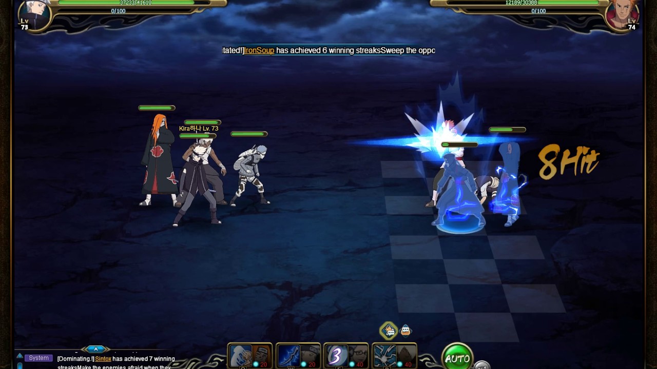 Naruto Online: Sage World Battlefield - Midnight Blade, Darui, Chojuro ...