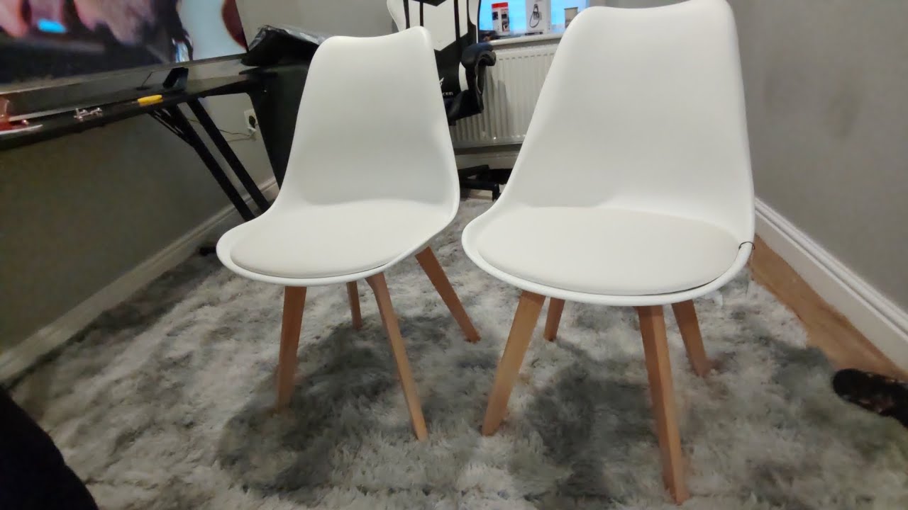 How I Assembled An Amazingly Two Beautiful Dining Chairs || Please Stay ...