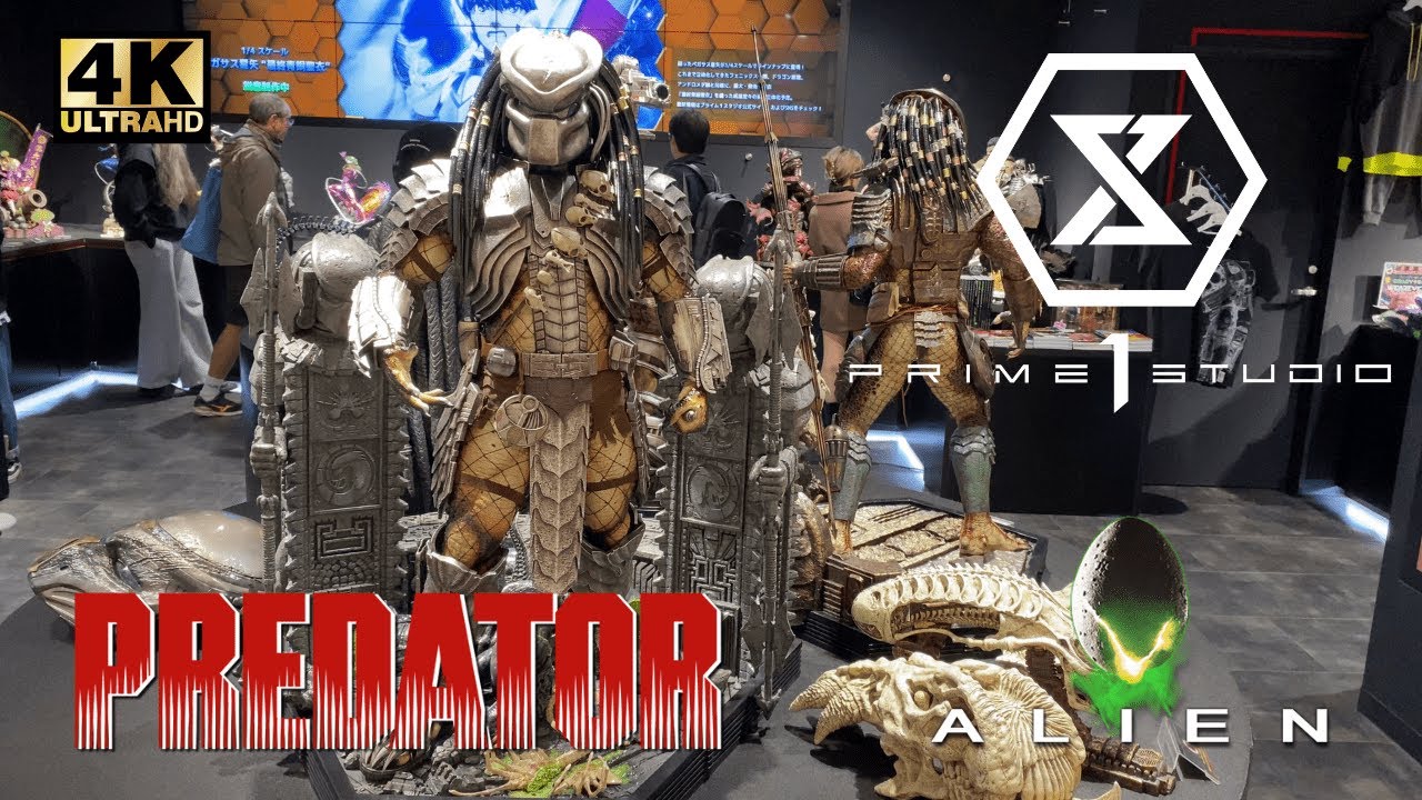 Prime 1 Studio Gallery NEXT LEVEL Aliens & Predators SPECIAL DISPLAY - YouTube