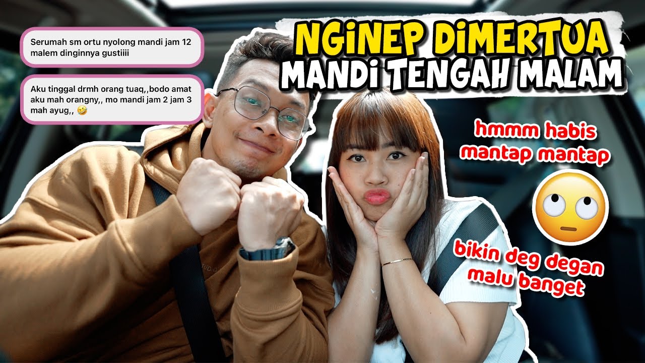 RIBETNYA SAAT TINGGAL BERSAMA MERTUA | MANDI AJA SEMBUNYI SEMBUNYI 😅🙏🏻 - YouTube