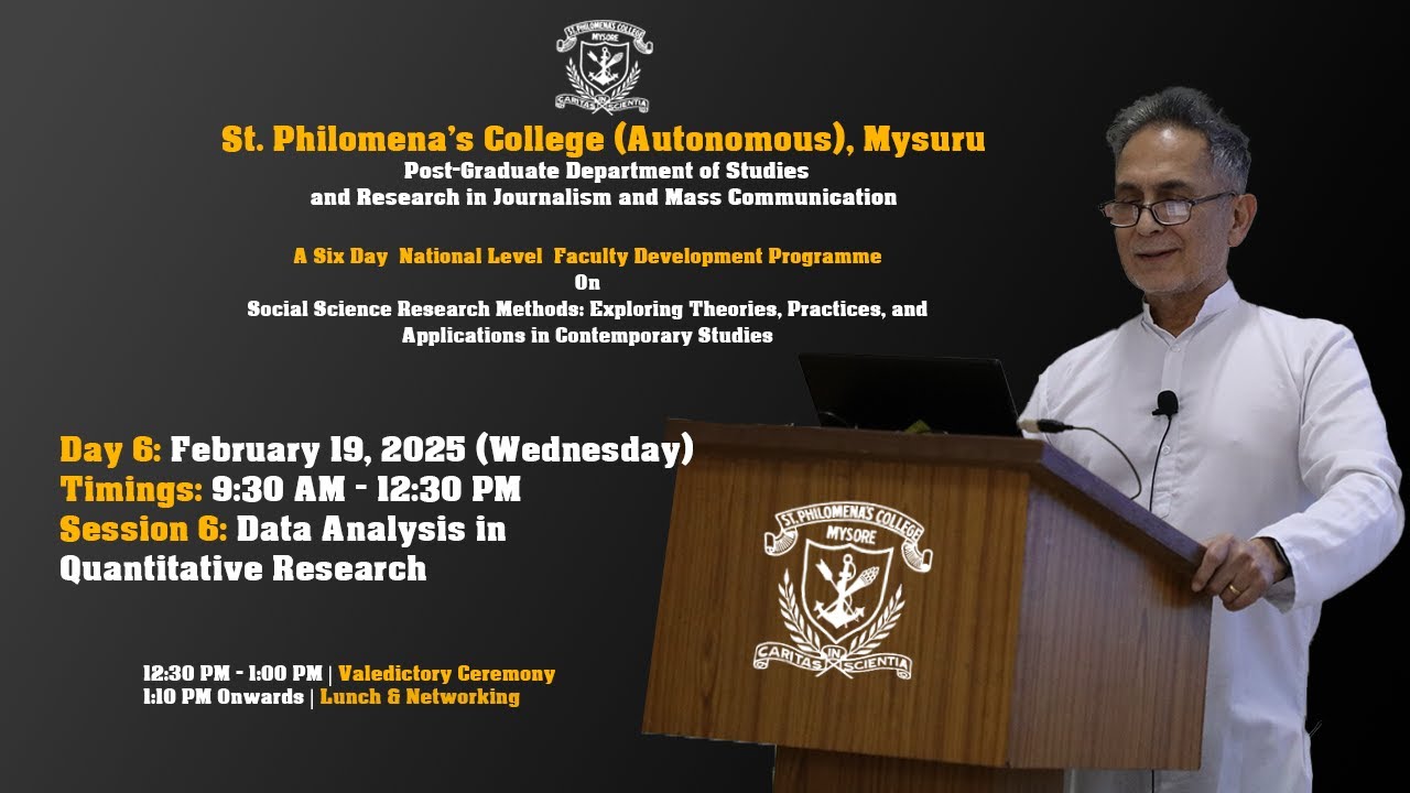 DAY -6 / A Six Day National Level Faculty Development Programme - YouTube