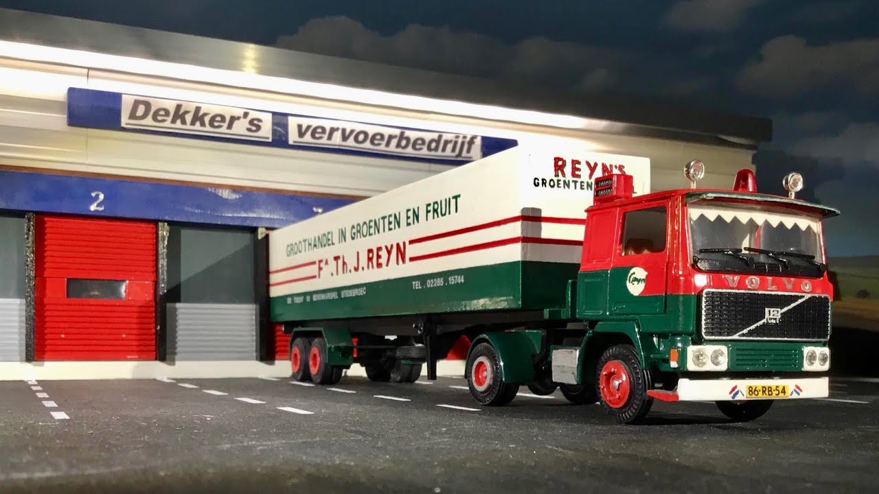 Volvo F12:Theo Reyn’s Groothandel in Groenten en Fruit,Bovenkarspel # ...