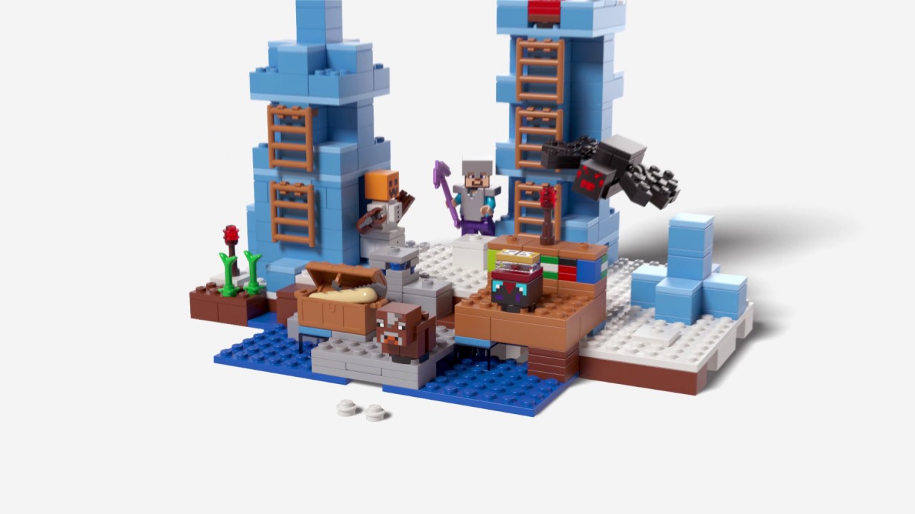 LEGO Minecraft | The Ice Spikes - YouTube