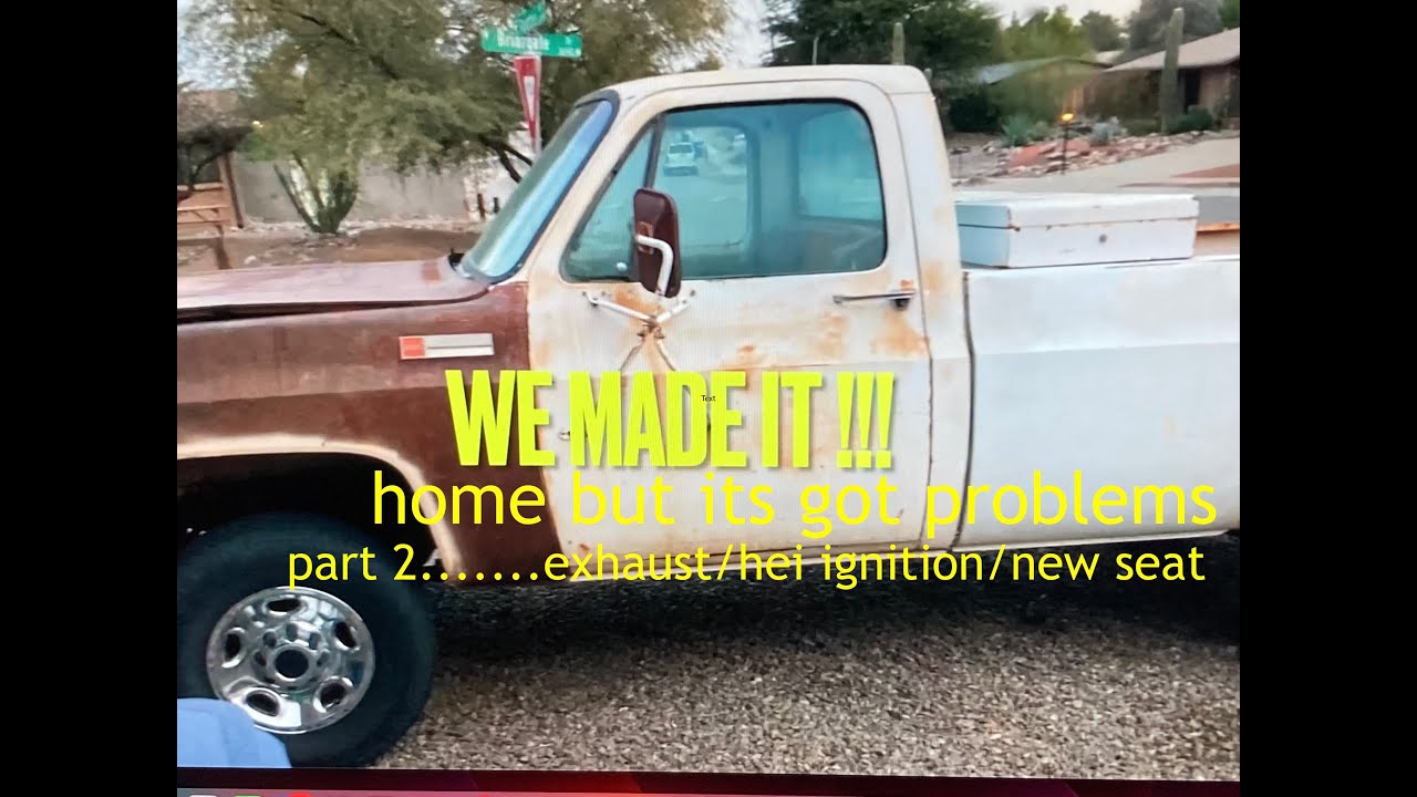 74 4x4 chevy k20 with 4 speed rescued part 2 - YouTube