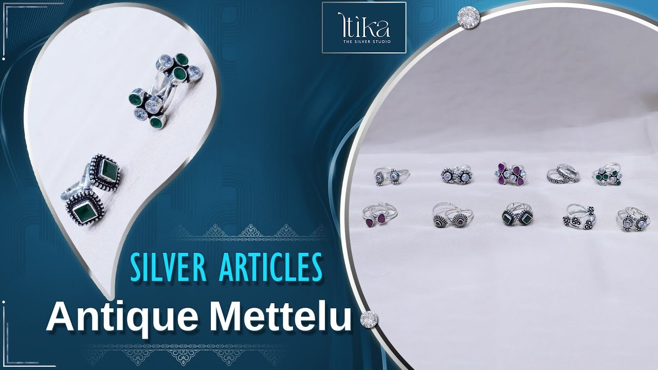 Antique Mettelu Jewellery Collection | | Itika The Silver Studio - YouTube