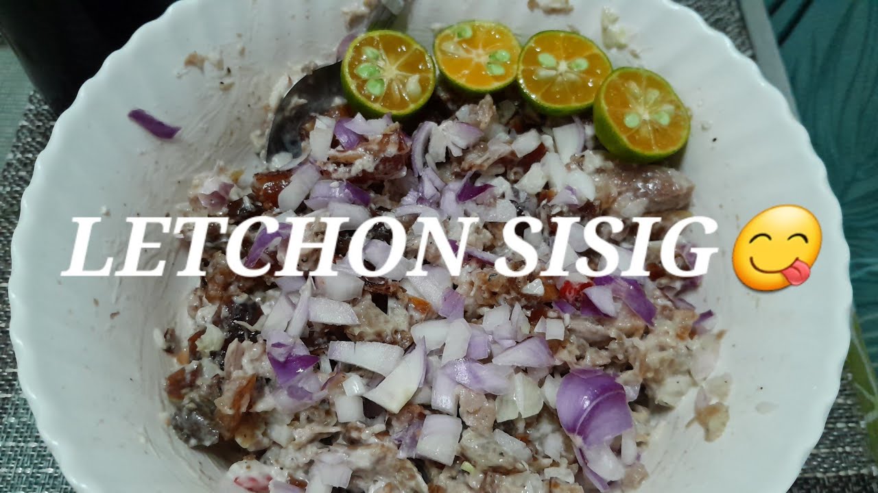 LETFOVER LETCHON..GINAWA KUNG LETCHON SISIG😋 MADALIAN LANG😄 @atebebe443 ...