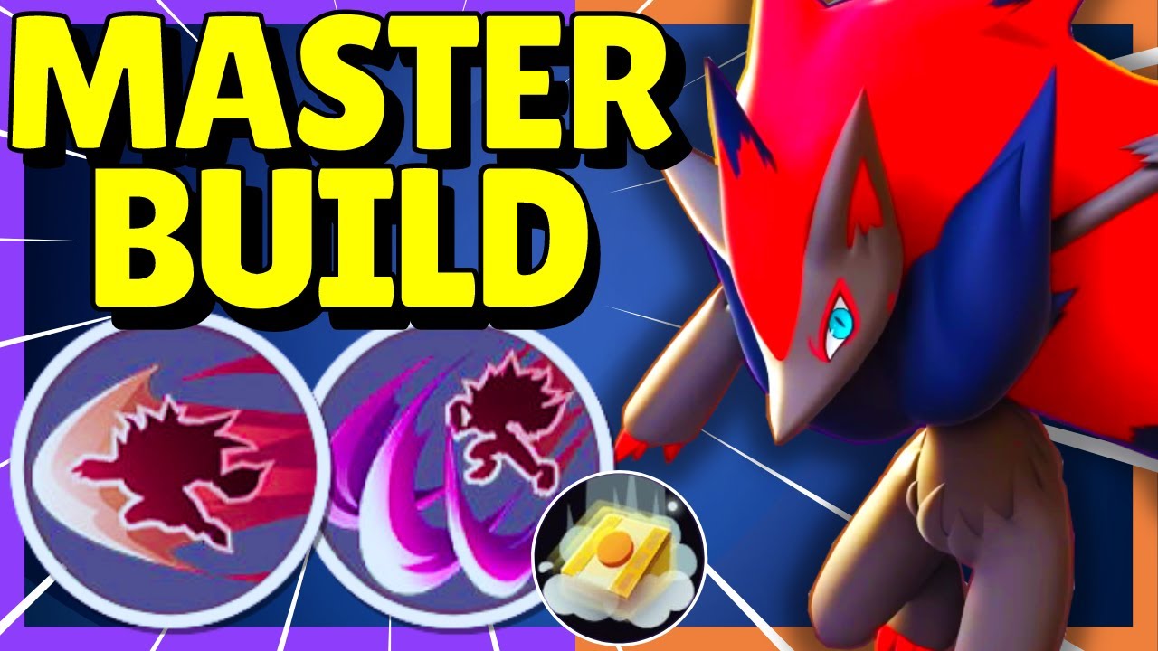 Pokemon Unite Zoroark Night Slash and Shadow Claw Build is so Powerful ...