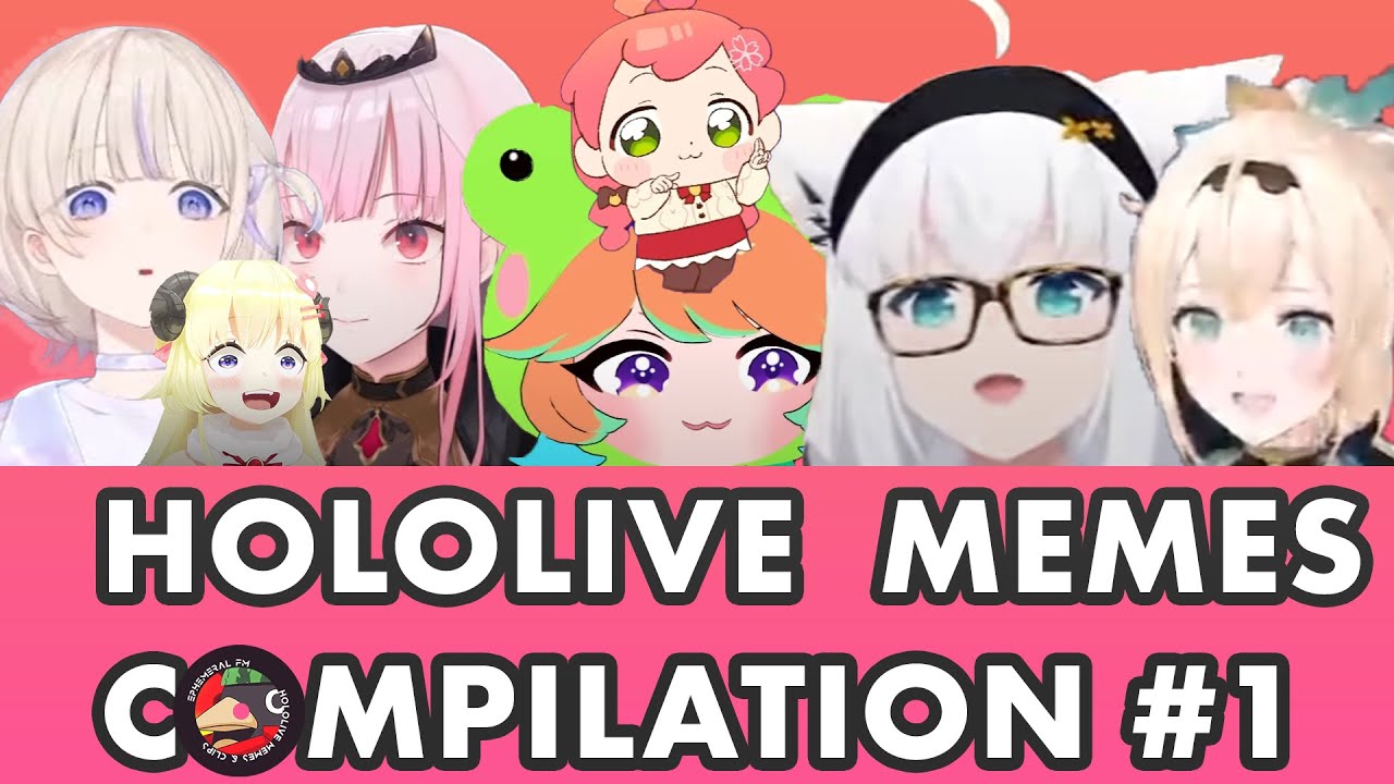 【ephemeral_fm】Hololive Memes Part 1 #hololive #hololive中文 ...