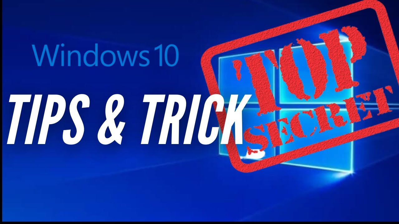 Windows 10 tips and tricks | Hidden Features 2021 - YouTube