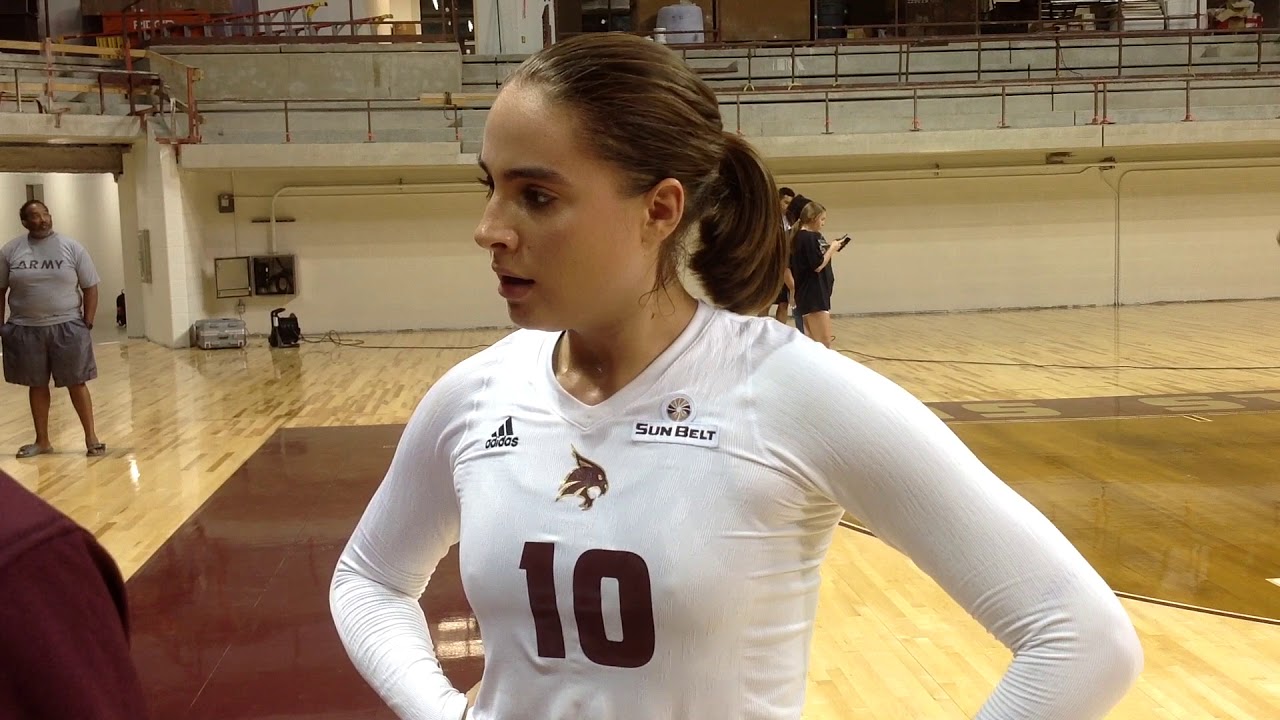 TXST Postgame Interview-Madison Daigle - YouTube