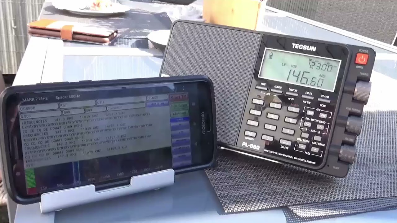 Decoding RTTY from DDH47 of DWD on 147.3 kHz Longwave with DroidRTTY ...