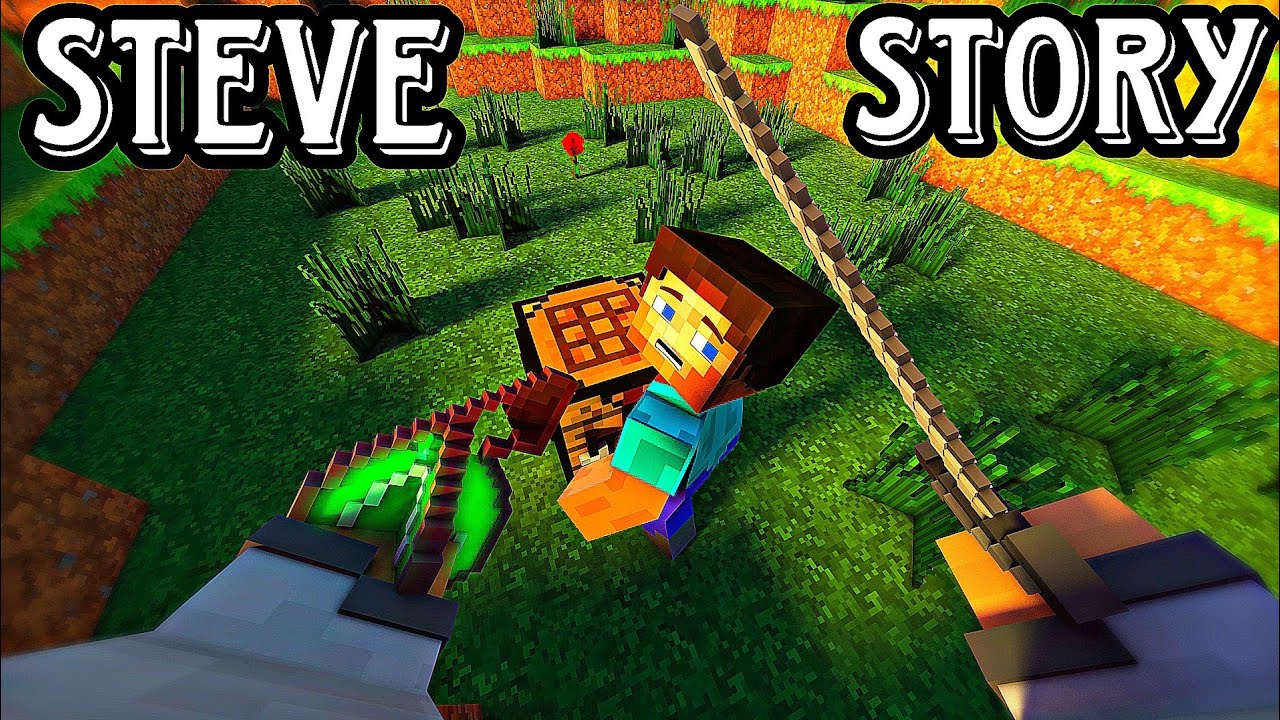 The EXTRAORDINARY Story of STEVE Minecraft - YouTube