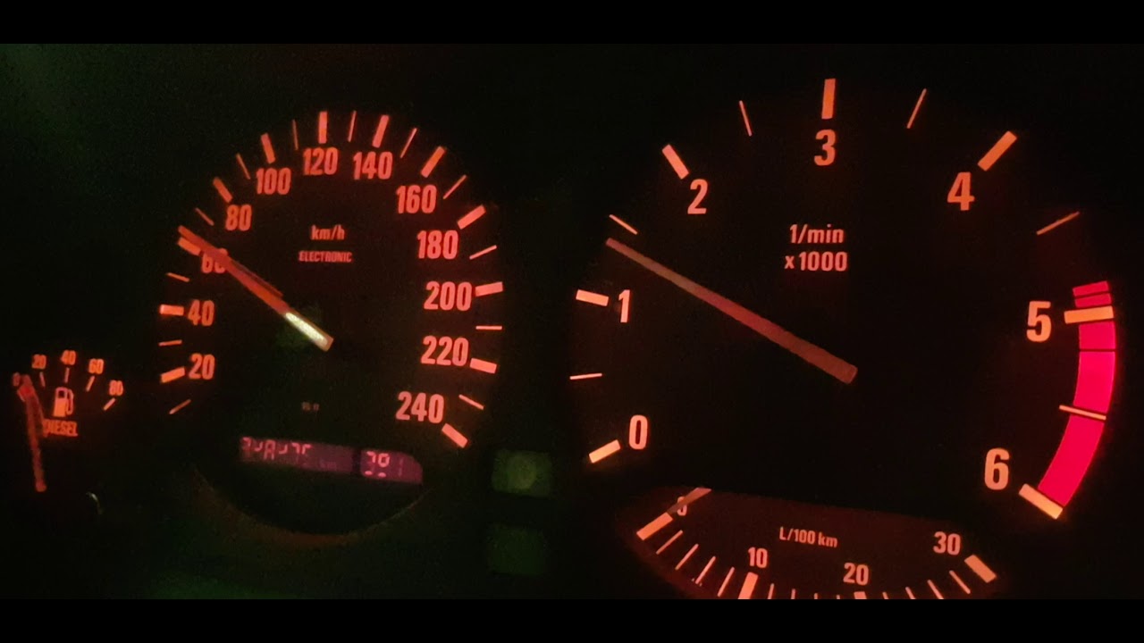 E34 530D BiTurbo Acceleration 4 Gang GPS Dragy 100-150 km/h - YouTube